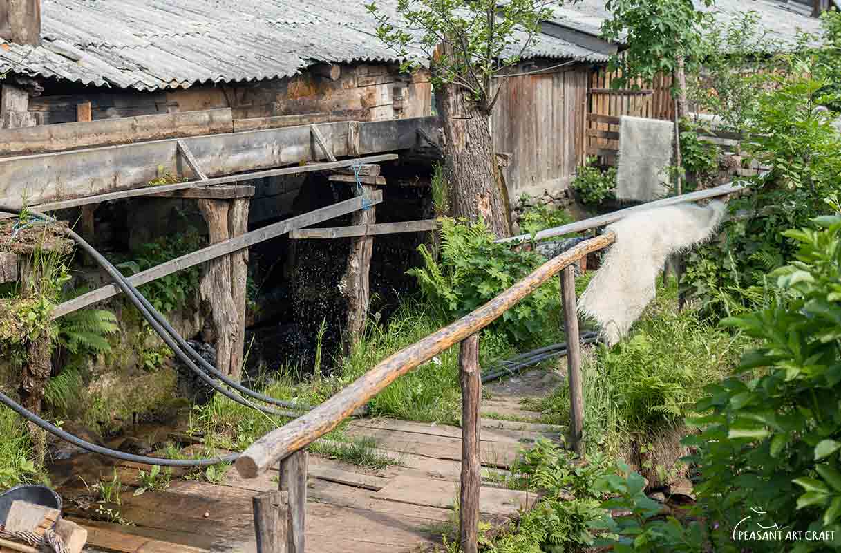 The Complete Process of Fulling Wool With VIDEO