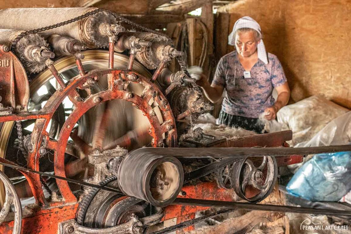 The Complete Process of Fulling Wool With VIDEO